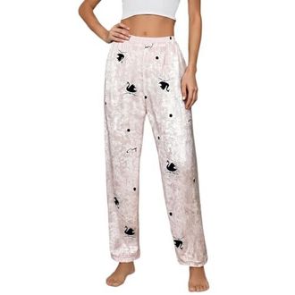 Generic Legging Anti UV Femme Pantalon Cotel&eacute; &Eacute;lastique Droite Paillette Slouchy Dentelle Fran&ccedil;ais Blanche Fin City Femmes Rayure Elephant Aubergine Biker Qui