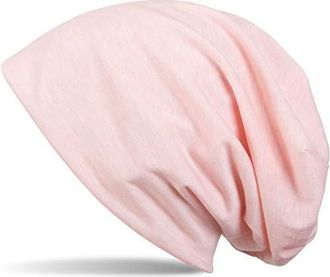 styleBREAKER Bonnet Tombant Classique Type Beanie, léger et Souple, Beanie Long, Unisexe 04024018, Couleur:Abricot