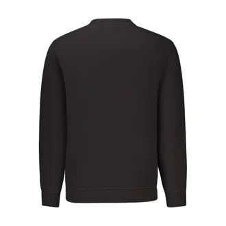 Tommy Hilfiger Logo-Print Cotton Sweatshirt - Black