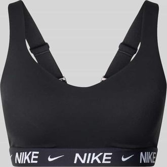 Nike Bustier mit Label-Details und verstellbaren Tr&auml;gern