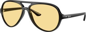Ray-Ban unisex, Accessoires, Noir, Taille: 59 MM Cats 5000 Lunettes de soleil
