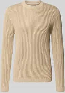 Jack & Jones Slim Fit Strickpullover aus Baumwoll-Mix Modell DOVER