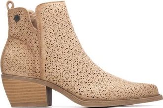 Refresh Bottines Femme Beige - Chaussures confortables et polyvalentes - Mode d&eacute;contract&eacute;e - Mod&egrave;le 17504101 (Taille35)