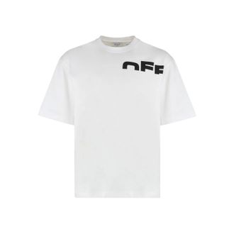 Off-white Off White - Shred T-Shirt f&uuml;r Herren, Skater (Wei&szlig;/Schwarz)