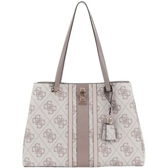 Guess Cabas / Shopping Handbag Dark Taupe Logo SO783823
