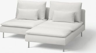 IKEA S&Ouml;DERHAMN 2er-Sofa mit R&eacute;camiere