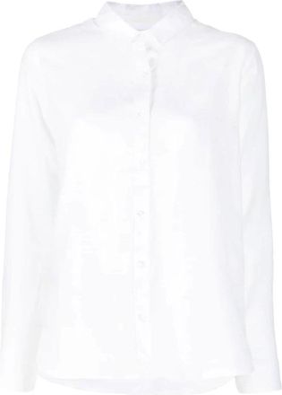 Barbour Femme, Blouses et Chemises, Blanc, Taille: 42 FR Marine Relaxed Long-Sleeved Shirt