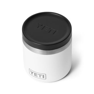 Yeti Rambler Food Jar, Vacuum Insulated Stainless Steel Container with Leakproof MagVent Lid, White, 8 oz (237 ml)