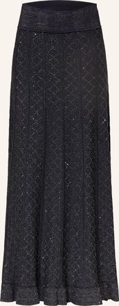 Sandro Sandro Rock Mit Glitzergarn Und Schmucksteinen blau