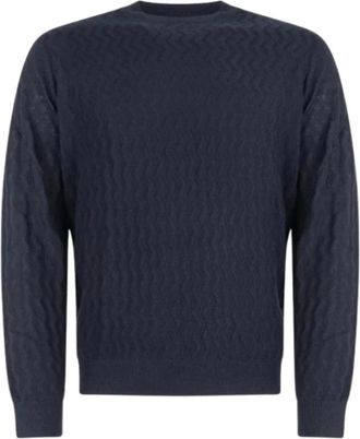 A|X Armani Exchange Homme, Pulls, Bleu, Taille: 2XL Pull ras du cou