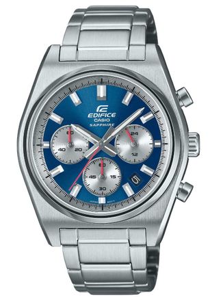 Casio Edifice Silber Herren Armbanduhr EFB-730D-2AVUEF