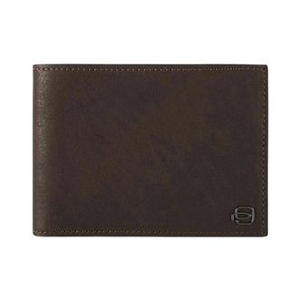 Piquadro Homme, Accessoires, Brun, Taille: ONE Size Wallet with flip up ID window