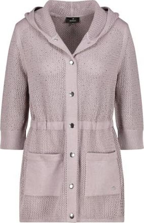 Monari Ajour Veste en tricot Dark Linen, Dark Linen, 46