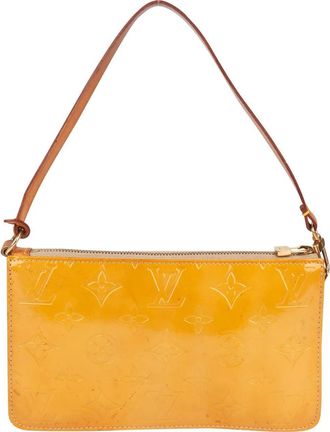 Louis Vuitton Crossbody Bags - Louis Vuitton Vernis Monogram Lexington Pochette H - Gr. unisize - in Gelb - für Damen