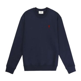 Ami Homme, Sweatshirts et sweats &agrave; capuche, Bleu, Taille: M SweaT-shirt Ami de Coeur