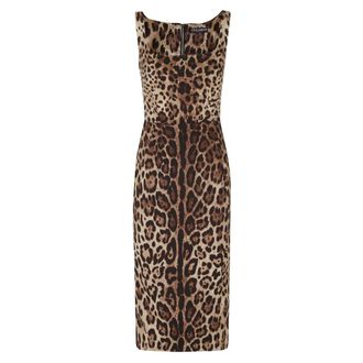 Dolce & Gabbana Midi Kleider - - Dresses - Damen - Braun - L