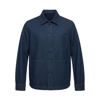 Tintoria Mattei Homme, Vestes, Bleu, Taille: S Sybfn9Xuz3 Veste en jean