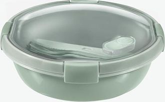 Curver 249953 Bo&icirc;te de Conservation, GO ASSIETTES Nomade 1L AVEC COUVERTS-Recycle (Smart ECO LINE) Storage Box, Plastic