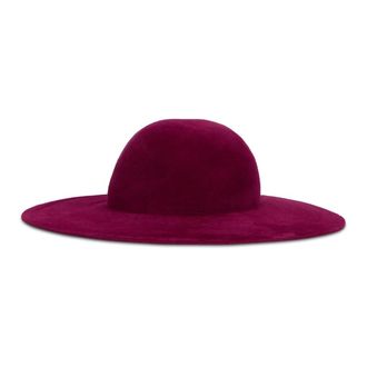Alberta Ferretti Breiter Hut - - Accessories - Damen - Lila - S