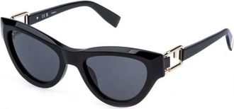 Furla Femme, Accessoires, Noir, Taille: 54 MM Sfu982 Lunettes de soleil