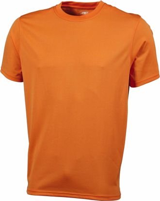 James & Nicholson Herren Langarmshirt Funktions T-Shirt Active orange (orange) Large