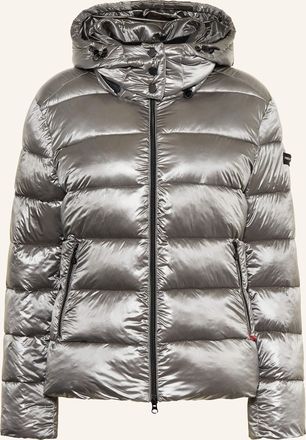 Frieda & Freddies Frieda & Freddies Steppjacke Anny Mit Abnehmbarer Kapuze grau