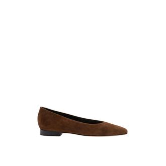 Parall&egrave;le Parallele, Femme, Chaussures, Brun, Taille: 36 EU Ballerine en daim