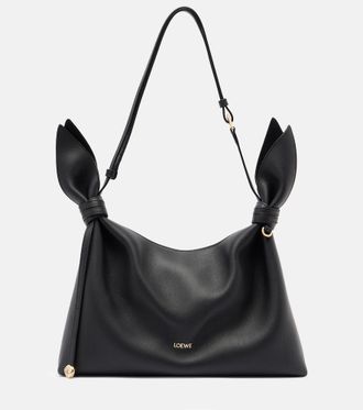 Loewe Sac port&eacute; &eacute;paule Scarf Medium en cuir