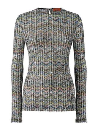 Missoni Rundhalspullover - Bunt