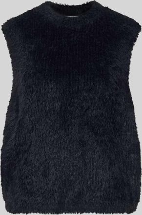 Christian Berg Pullunder aus Effektgarn mit Rundhalsausschnitt