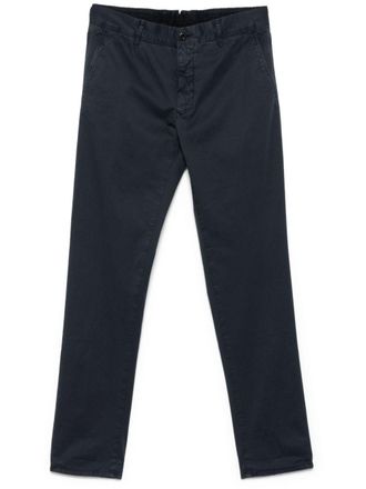 Incotex pantalon chino &agrave; coupe droite - Bleu