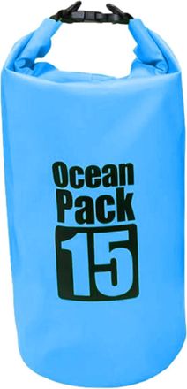 Generico wasserdichte Kajak-Taschen, 15 l, mit Rollverschluss, Segelsack mit gro&szlig;em Fassungsverm&ouml;gen, f&uuml;r Kajakfahrer, Schwimmer, Surfer und Sportfans