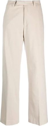 Axel Arigato Femme, Pantalons, Beige, Taille: 34 FR Pantalon de Sport Beige en Twill avec Fente