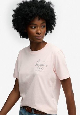 Superdry Print-Shirt LUXE CASUAL RLXD TEE