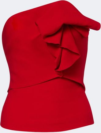 Roland Mouret Korsett aus einem Woll- und Seidengemisch