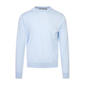 Canali Homme, Pulls, Bleu, Taille: L C0012 Tricot Col Rond
