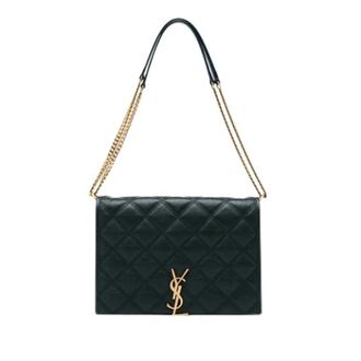 Saint Laurent Pre-owned Small Becky - Femme - Pre-owned - Vert - Taille: ONE Size