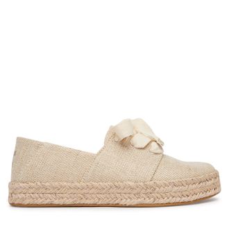 Toms Espadrilles Toms Carolina Lace Up 10023062 Beige