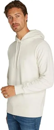 Calvin Klein Jeans Sweat à Capuche Homme Embro Badge Hoodie avec Capuche, Blanc (Ivory), XXL
