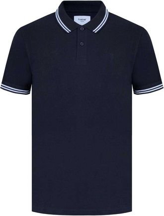 Firetrap Lazer Poloshirt f&uuml;r Herren, Baumwolle (Schwarz)