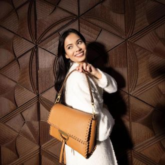 Abro Abro Hobo Bags - Schultertasche TEMI - Gr. unisize - in Braun - f&uuml;r Damen