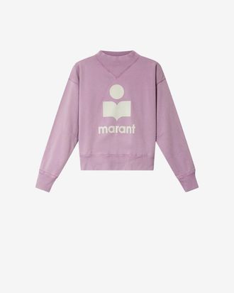 Isabel Marant Sweat Shirt Moby - Femme - Bois De Rose / Ecru - Taille34 - Marant &Eacute;toile