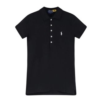 Polo Ralph Lauren Femme, Tops, Noir, Taille: 38 FR Polo en coton