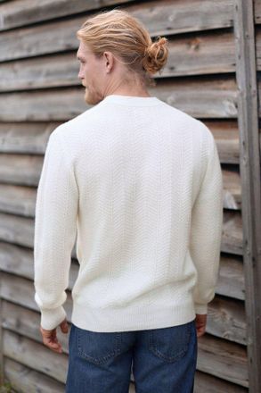 Next Kaschmirpullover Regular Fit Rundhalspullover Lambswool/Kaschmir (1-tlg)