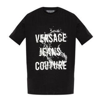 Versace Jeans Couture Herren, Oberteile, Schwarzk, 2XLGr&ouml;&szlig;e