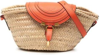 Chlo&eacute; Sac bandouli&egrave;re Marcie Pre-owned - Femme - Pre-owned - Beige - Taille: ONE Size