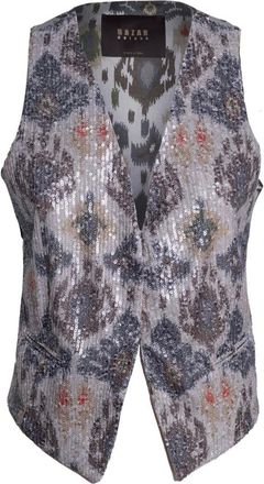 Bazar Deluxe Femme, Vestes, Multicolore, Taille: 38 FR Gilet