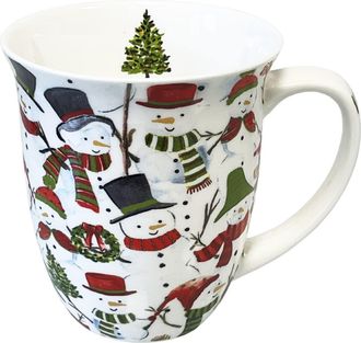 Ambiente Becher 0,4 L Tasse 0,4 l Schneemann Party