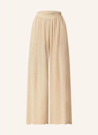 Sminfinity Sminfinity Marlenehose Mit Leinen beige
