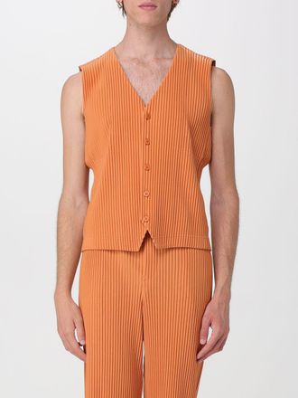 Homme Pliss&eacute; Issey Miyake Plissierte Anzugweste Homme Pliss&eacute; Issey Miyake aus technischem Cr&ecirc;pe